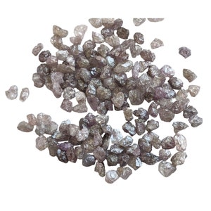 3-4mm Pink Rough Diamond Natural Pink Raw Diamond Pink Raw - Etsy