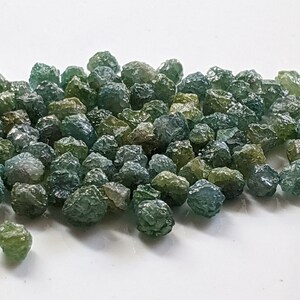 3-3.5mm Green Raw Diamond, Green Rough Diamond, Green Uncut Diamond ...