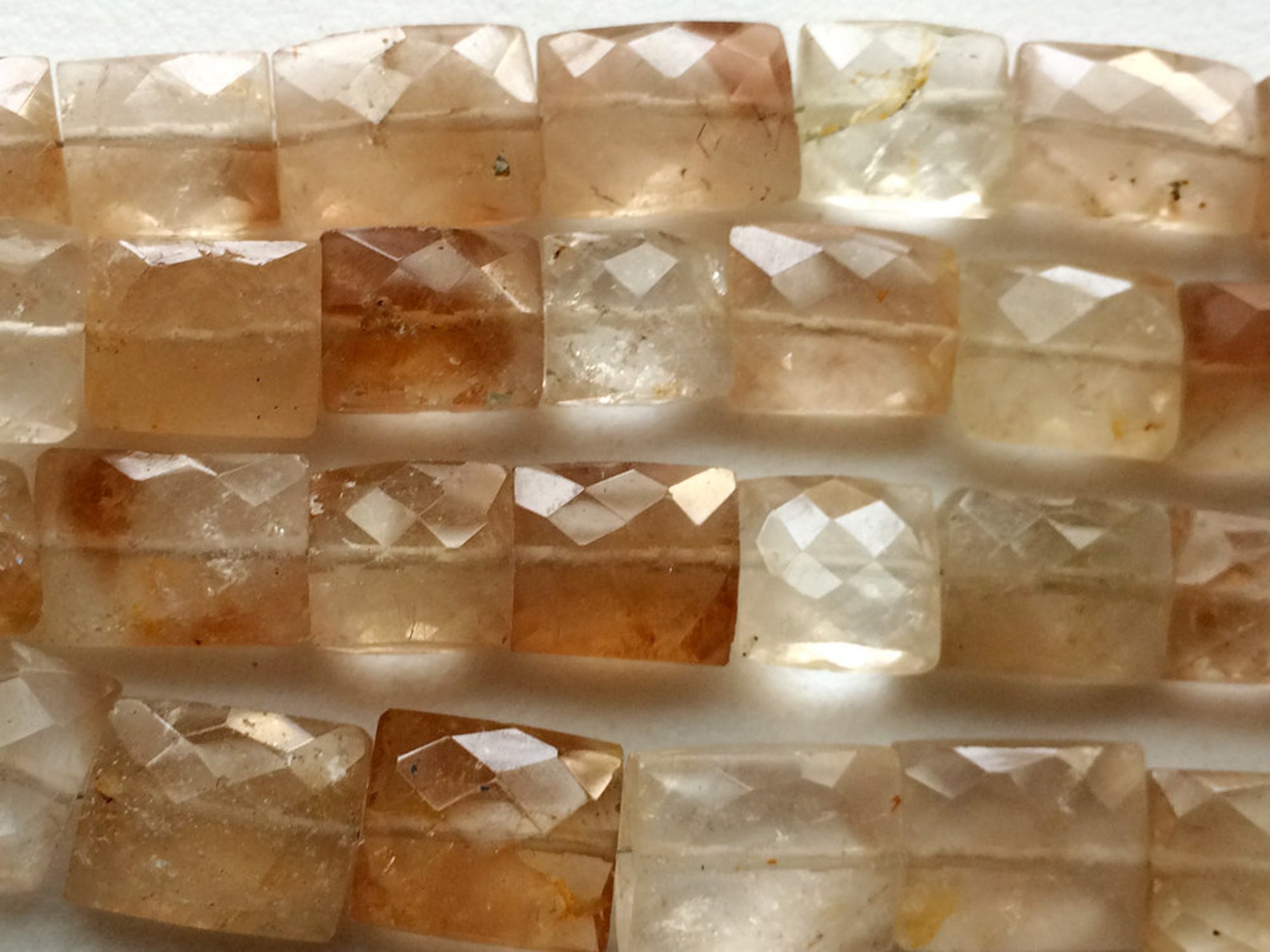 9-14mm Imperial Topaz Beads Golden Champagne Imperial Topaz - Etsy