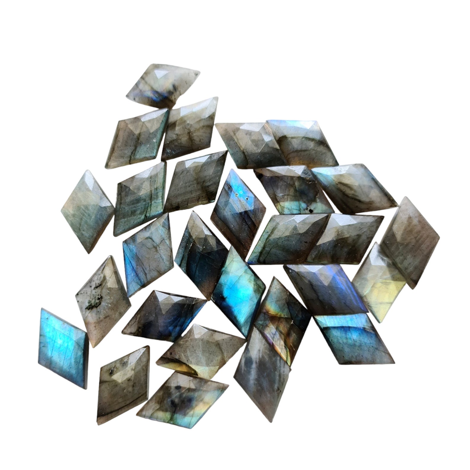 22mm Labradorite Fancy Kite Shape, 5 Pcs RARE Labradorite Fancy Kite ...