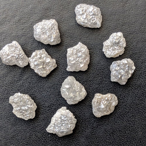 4.5-5mm Grey Rough Diamond Perfect Cube Natural Grey Rough | Etsy