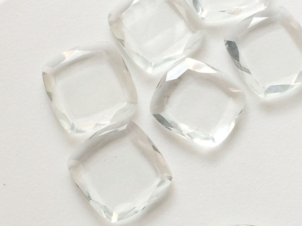 30mm Quartz Crystal Table Cut Flat Cabochons Table Cut - Etsy