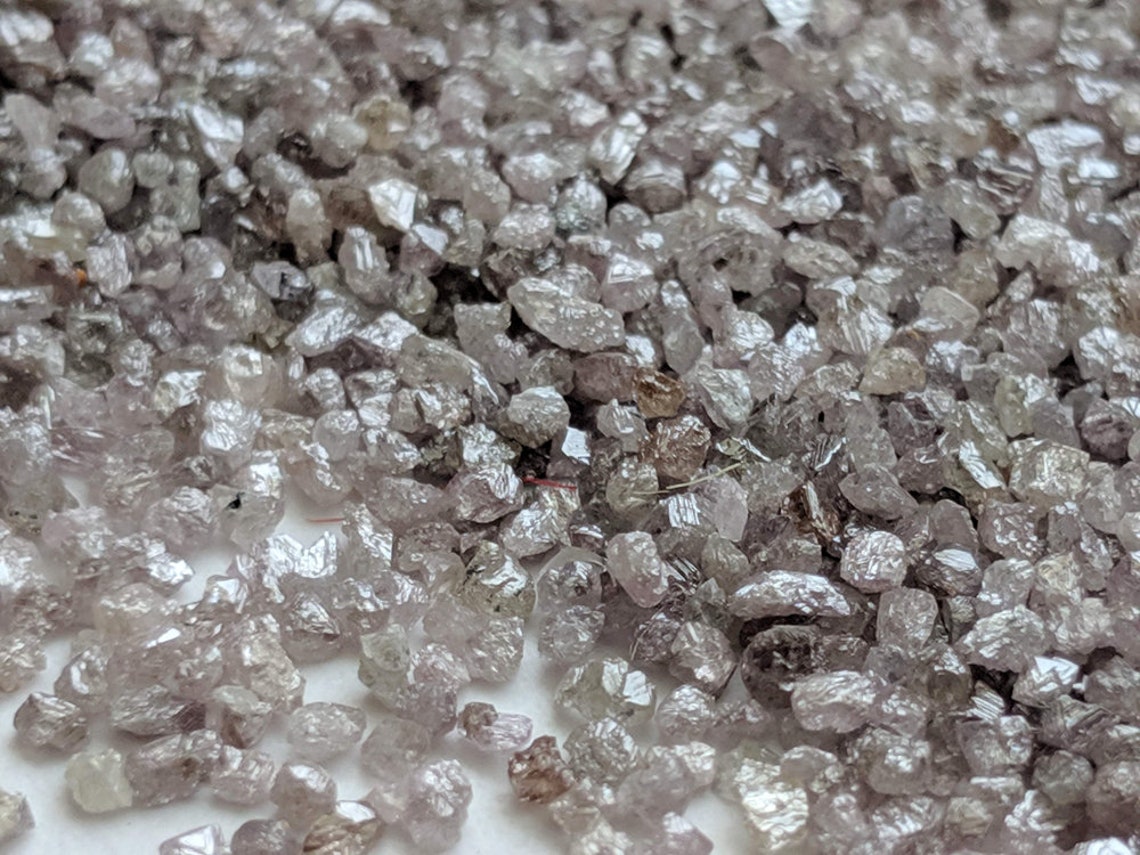 1.5-2mm Raw Pink Diamond Natural Rough Pink Diamond Raw - Etsy