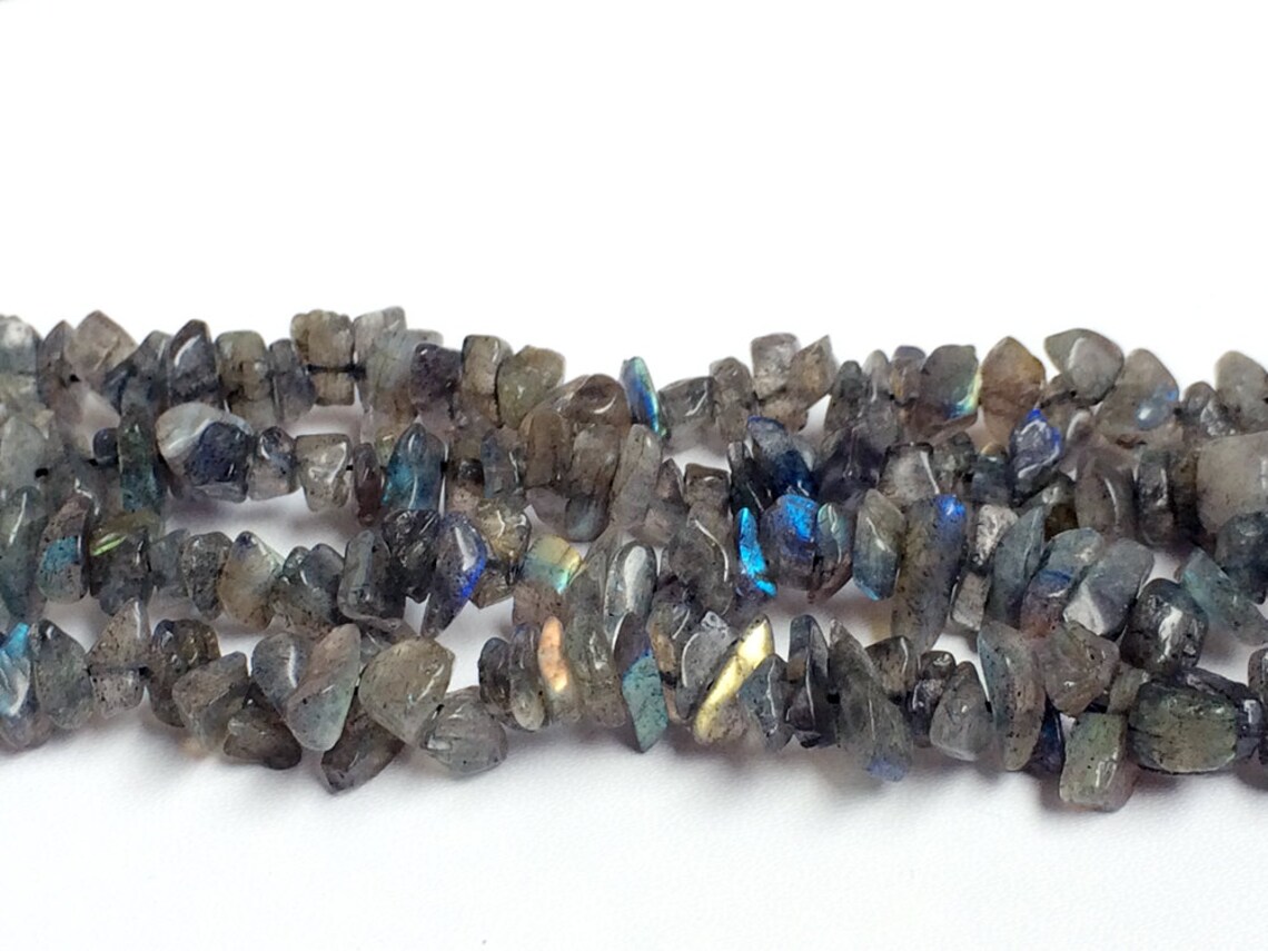 5-7mm Labradorite Gemstone Chips Labradorite Beads 32 - Etsy