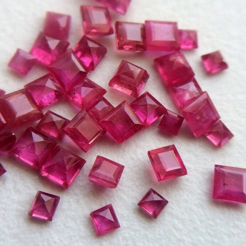 Loose Rubies - Etsy