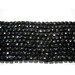 6mm Black Spinel Cube Beads, Natural Black Spinel Faceted Box Beads ...