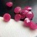 5.4-5.8mm Ruby Round Cut Stones, 4 Pieces Natural Johnson Mines Ruby ...