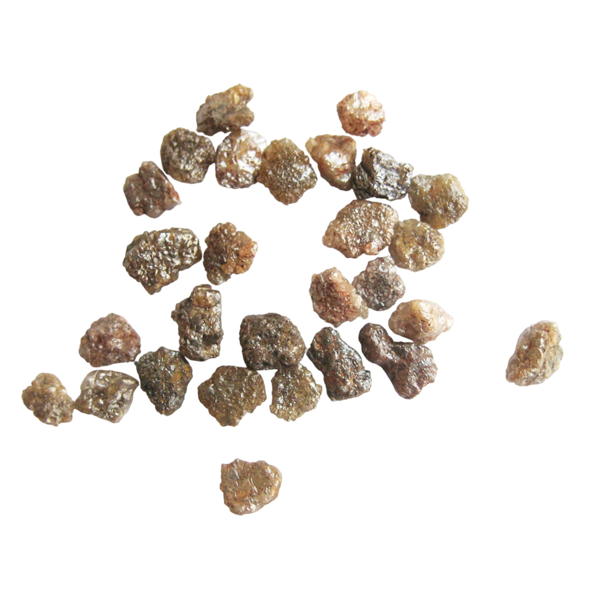 5mm Each Approx Brown Rough Diamond, Brown Raw Diamond, Uncut Diamond ...