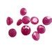 5.4-5.8mm Ruby Round Cut Stones, 4 Pieces Natural Johnson Mines Ruby ...