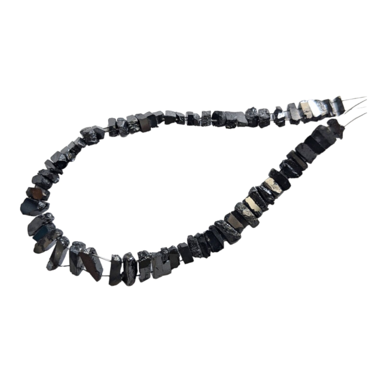 4-7mm Black Diamond Sticks Polished Natural Rough Diamond Stick Beads ...