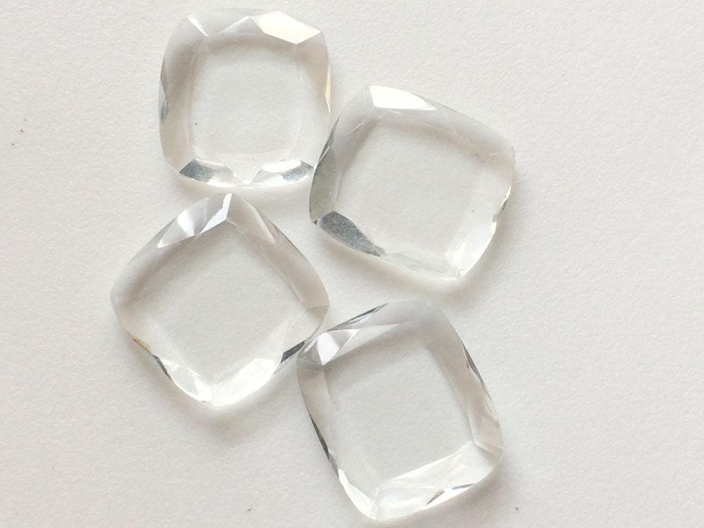 30mm Quartz Crystal Table Cut Flat Cabochons Table Cut - Etsy