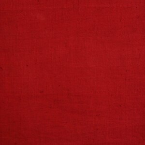 Red Cotton Linen Fabric by the Yard / Metre, Decorative Linen Fabric ...