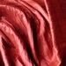 Rust Crushed Faux Silk Fabric by the Yard / Metre, 35 Inch Wide Faux ...