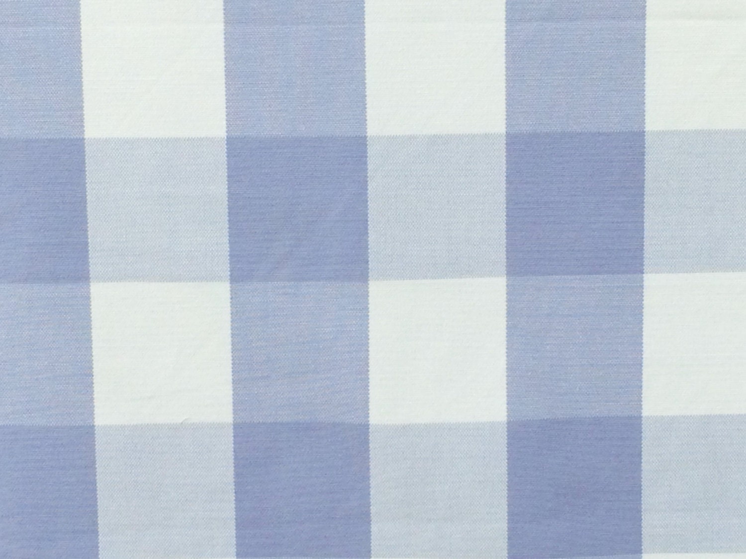 Blue Bell Gingham Check Cotton Fabric by the Yardupholstery - Etsy