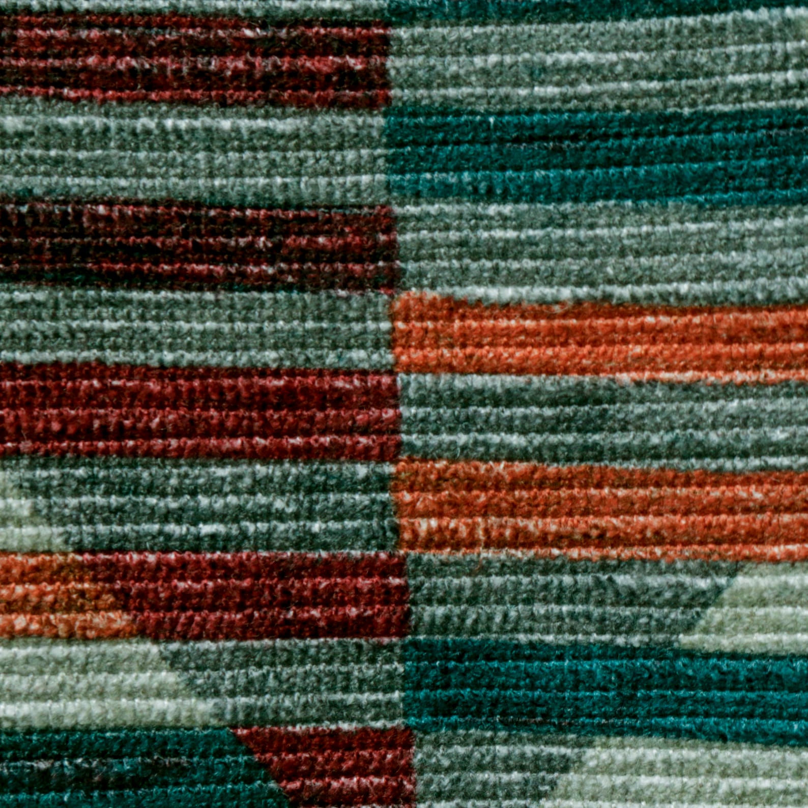 Retro Lines Printed Corduroy Fabric by the Yard Printed | Etsy