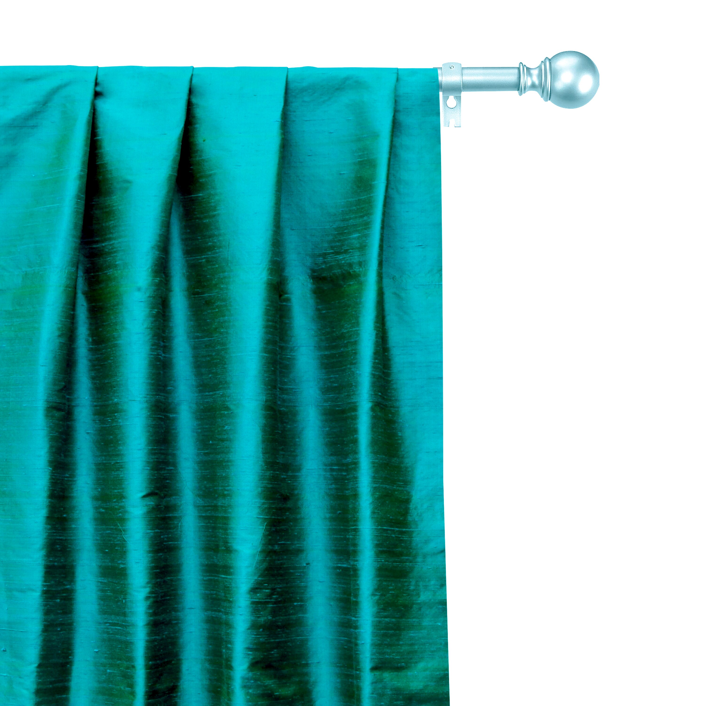 Turquoise Green 100% Pure Silk Fabric by the Yard Pure Silk | Etsy India