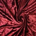 Maroon Velvet Fabric by the Yard Rayon Velvet Fabric Velvet | Etsy