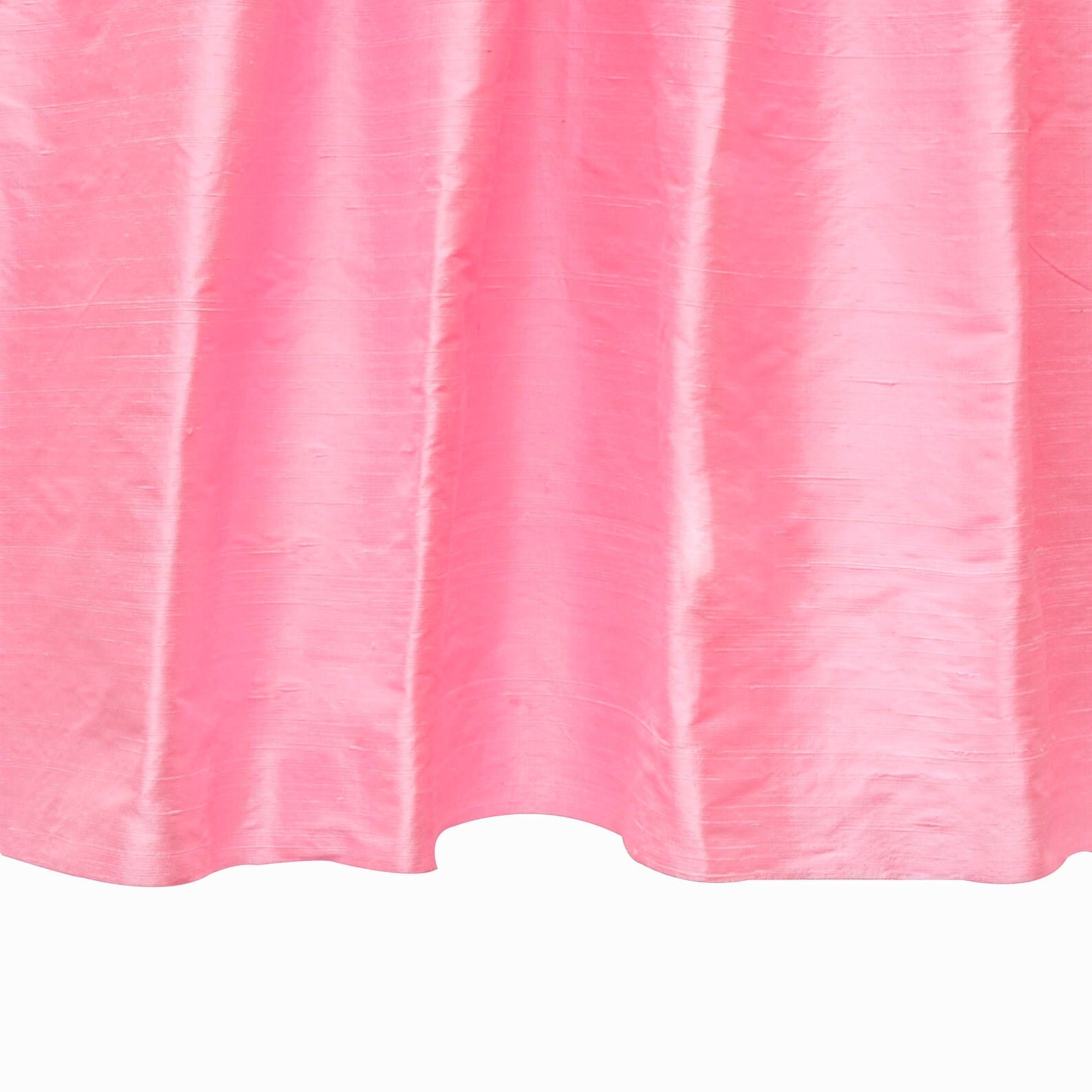 Light Pink 100% Pure Silk Dupioni Curtain Panels rod Pocket - Etsy