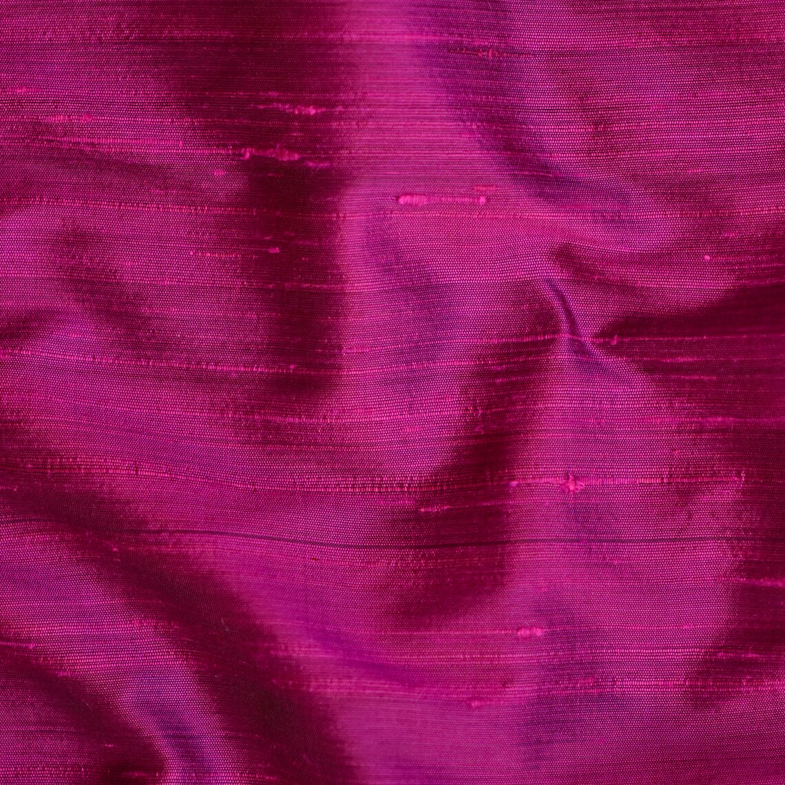 Dark Fuchsia Pink Silk Dupioni Curtain Panels rod Pocket - Etsy