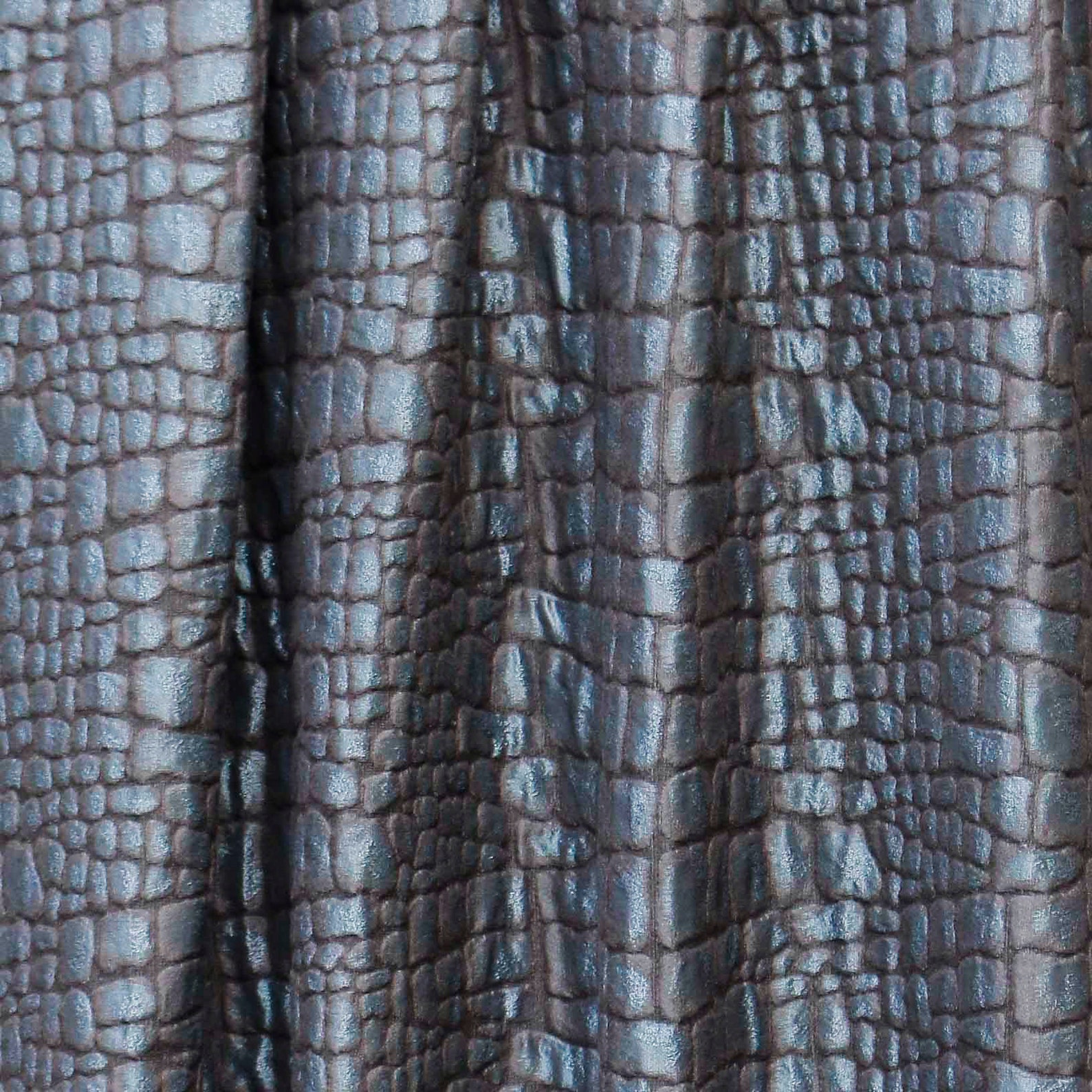 Midnight Rocks Jacquard Weave Fabric by the Yard 3D Texture - Etsy