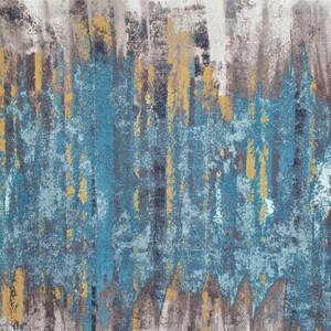 Abstract Love Damask Upholstery Fabric by the Yard / Metre, Printed ...