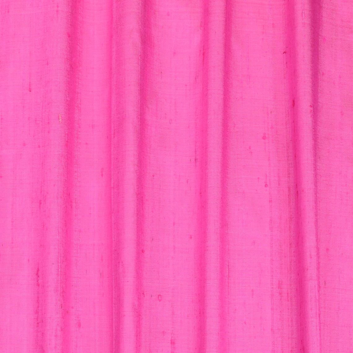Bubblegum Pink 100% Pure Silk Fabric by the Yard Pure Silk - Etsy