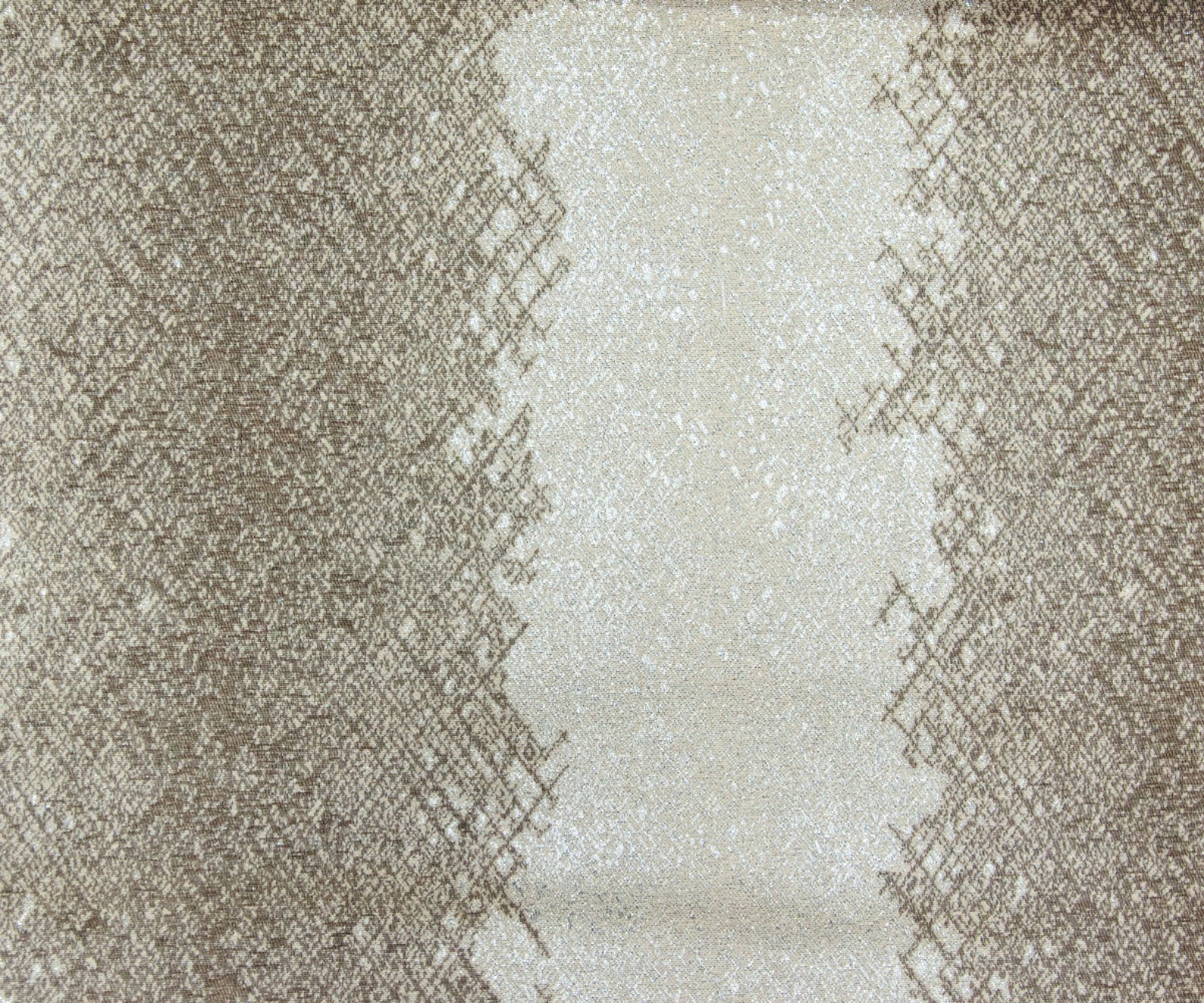 Brown & Silver Texture SO Fabric by the Yard Curtain Fabric | Etsy