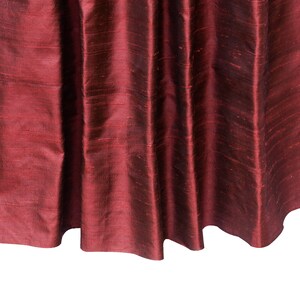Maroon Silk Fabric by the Yard, 41 Inch Maroon Upholstery Dupioni Silk ...