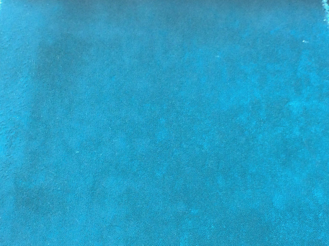 Blue Solid Fabric by the Yard Curtain Fabric Upholstery Fabric | Etsy