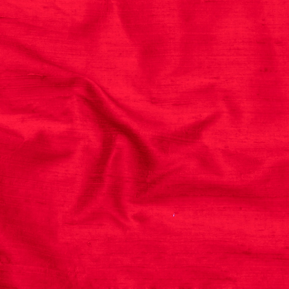 Blood Red 100% Pure Silk Fabric by the Yard Pure Silk Fabric - Etsy