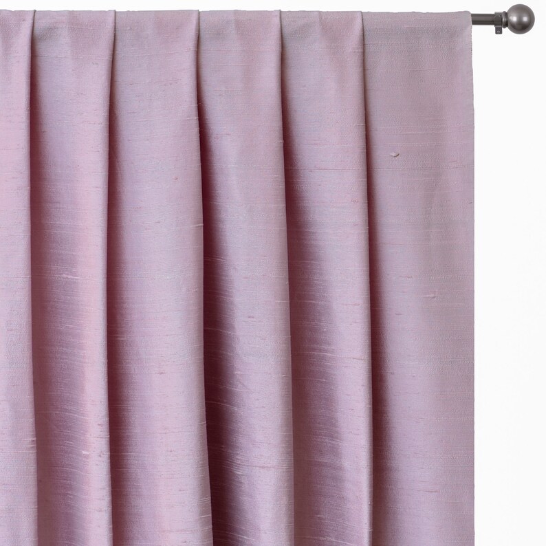 Pastel Lilac 100% Pure Silk Fabric by the Yard Pure Silk - Etsy