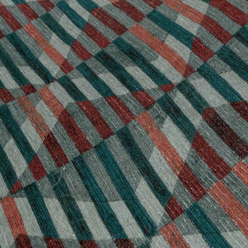 Retro Lines Printed Corduroy Fabric by the Yard Printed | Etsy