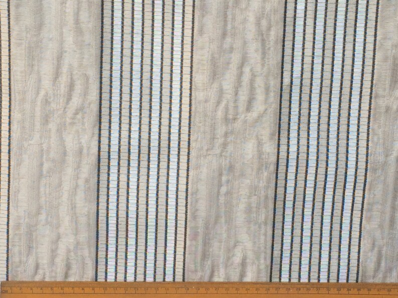 Royal Stripes Curtain Fabric by the Yard / Metre, Upholstery Drapery ...