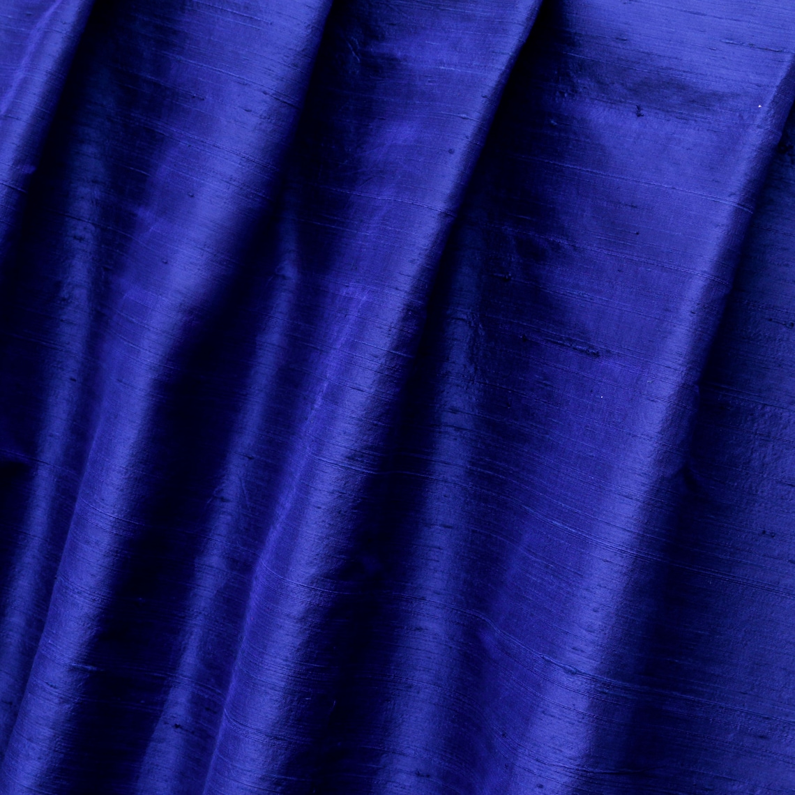 Royal Blue 100% Pure Silk Fabric by the Yard Pure Silk | Etsy