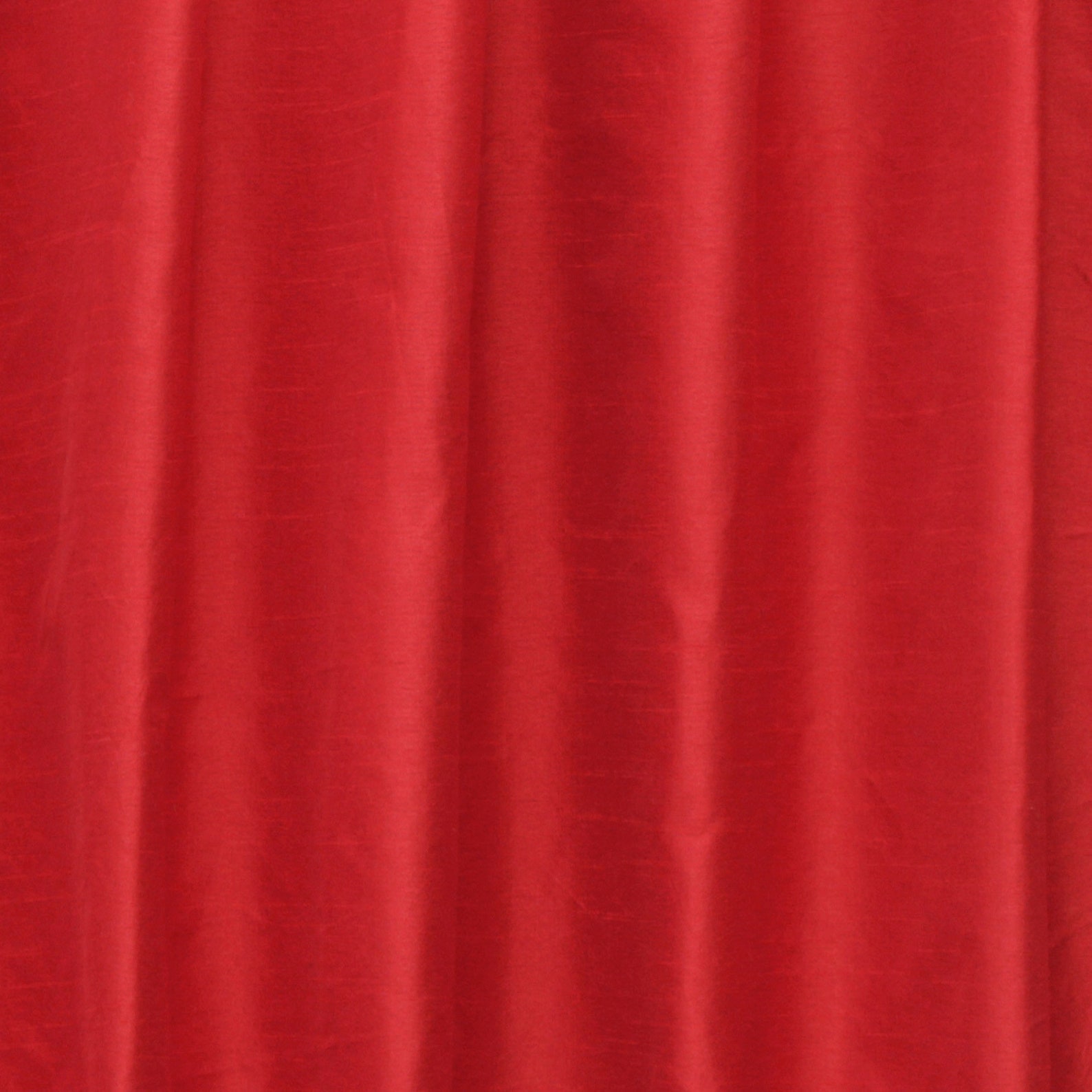 Blood Red Art Silk Fabric By The Yard Faux Silk Curtain | Etsy