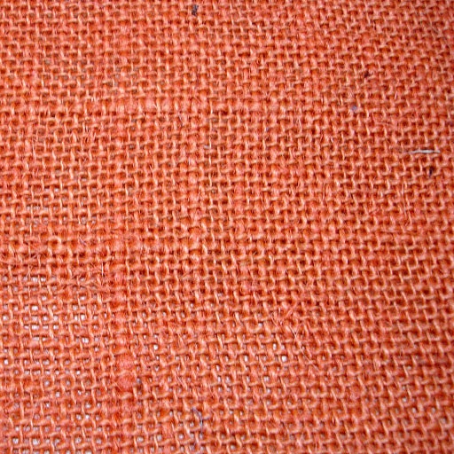 Orange Burlap Fabric 1 Yard | Etsy