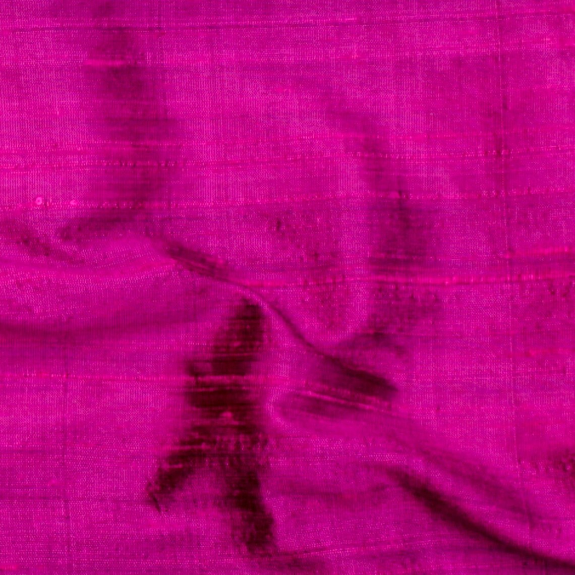 Dark Fuchsia Pink 100% Pure Silk Dupioni Curtain Panels rod - Etsy