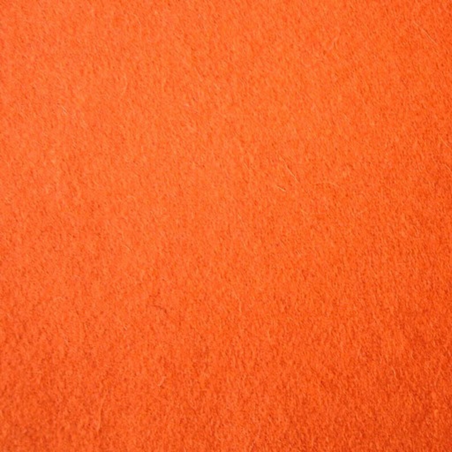 Orange Felt Fabric 1 Yard | Etsy