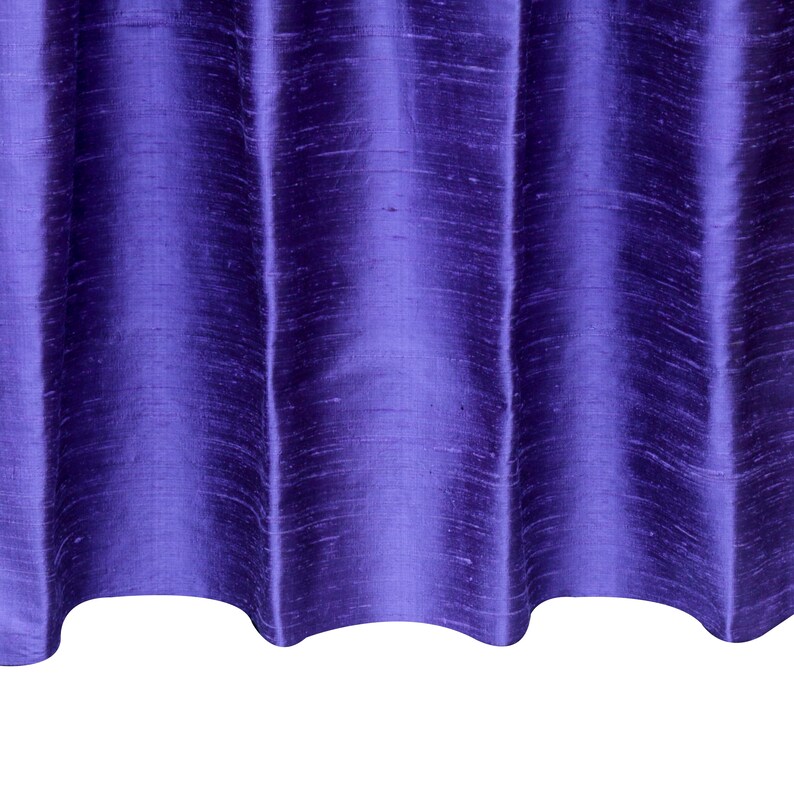 Purple 100% Pure Silk Fabric by the Yard Pure Silk Fabric - Etsy