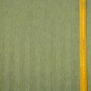 54" Wide Green Chevron Jute Fabric by the Yard / Metre, Upholstery Jute ...