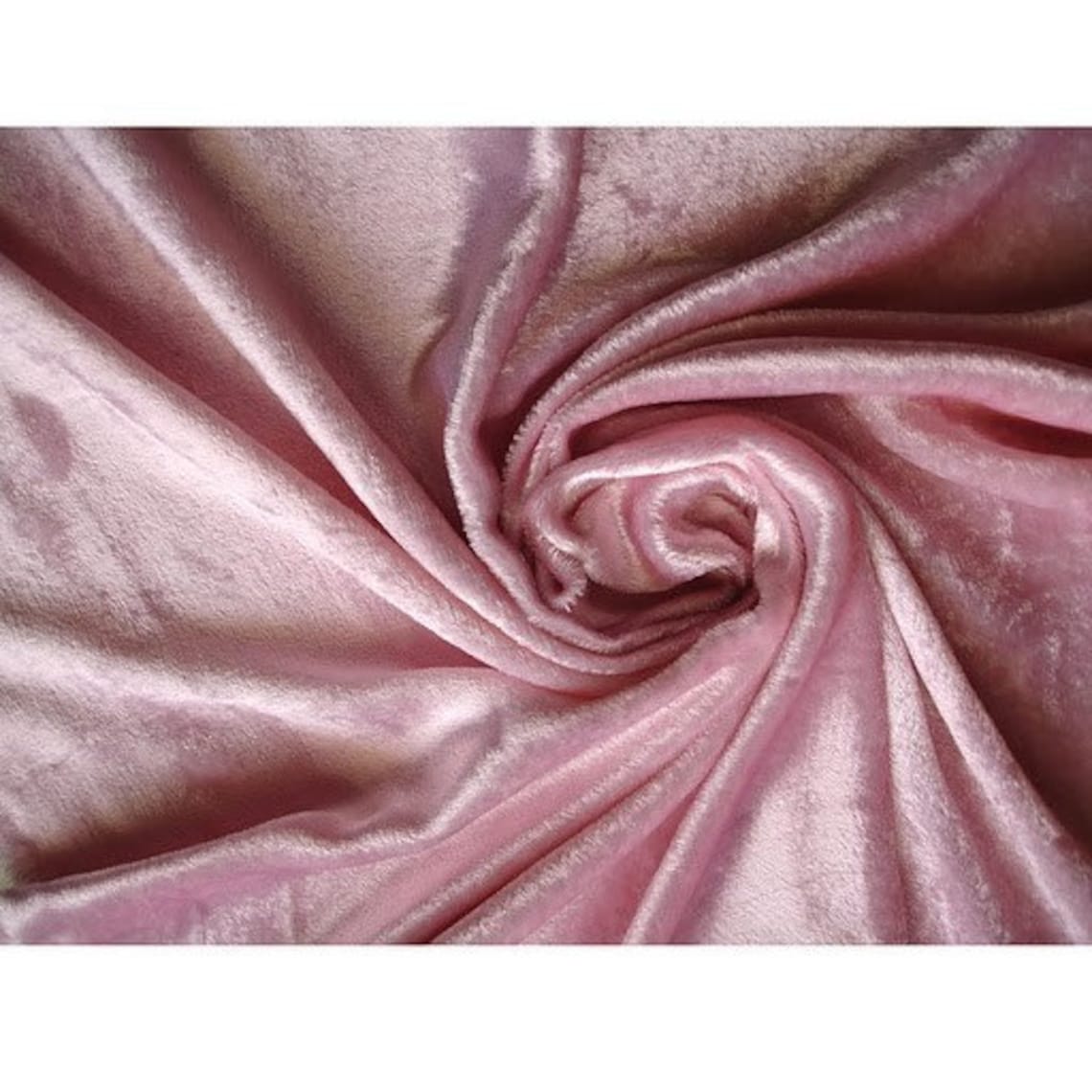 Light Pink Velvet Fabric Yardage Commercial Fabric Curtain | Etsy