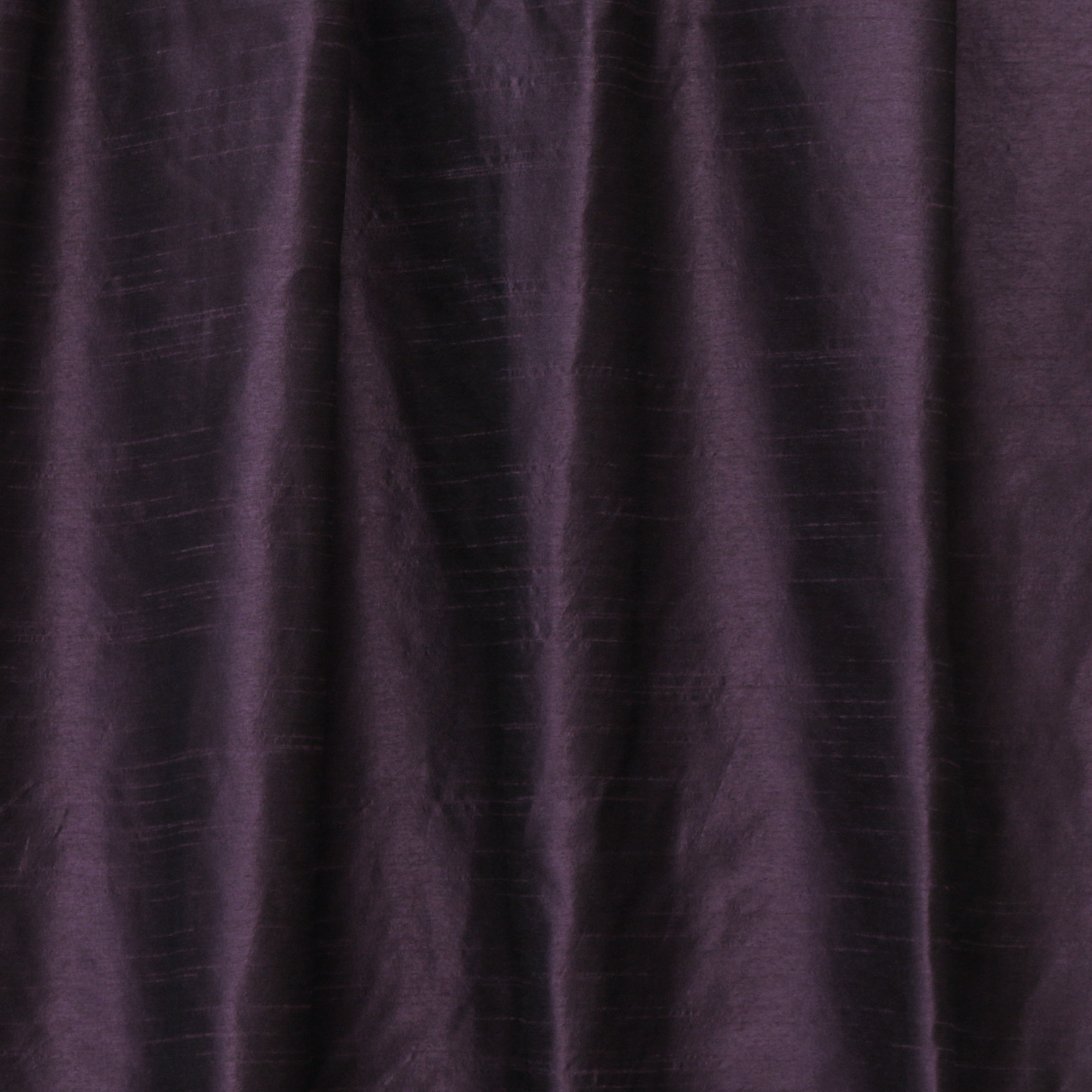 Dark Plum Art Silk Fabric By The Yard Faux Silk Curtain | Etsy