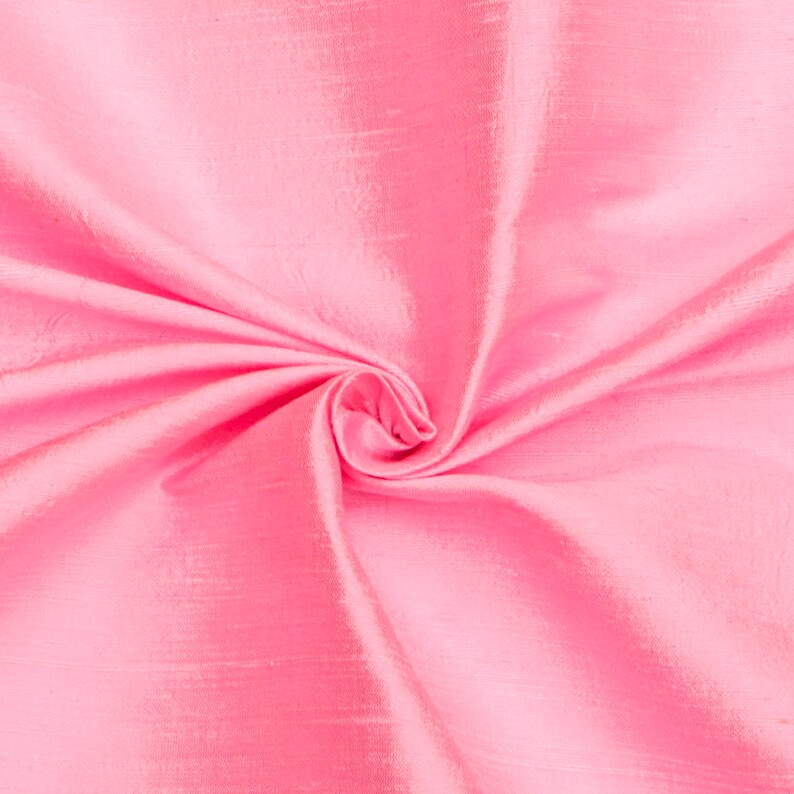 Light Pink 100% Pure Silk Fabric by the Yard Pure Silk | Etsy