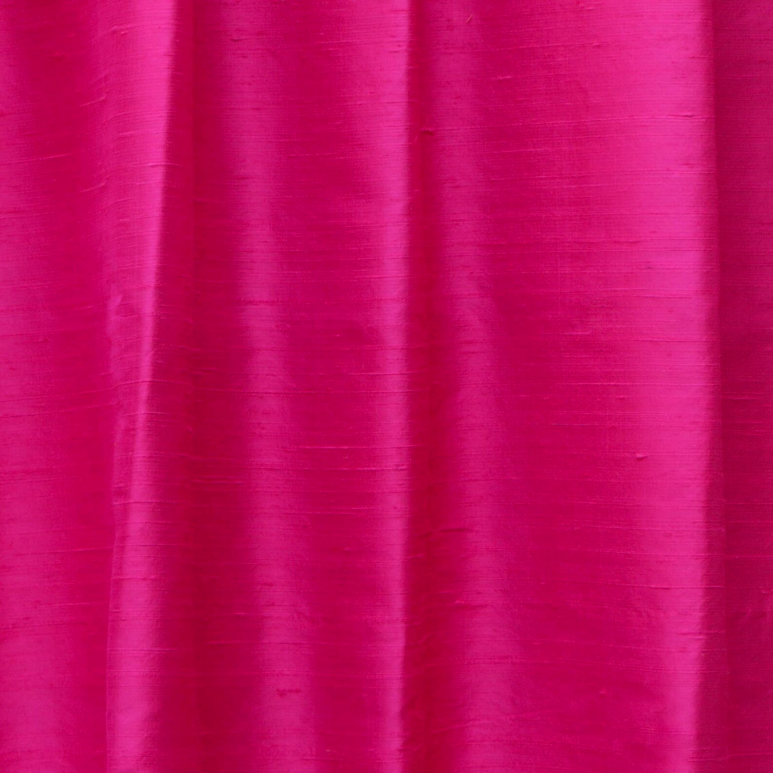 Fuchsia Pink 100% Pure Silk Dupioni Curtain Panels rod - Etsy