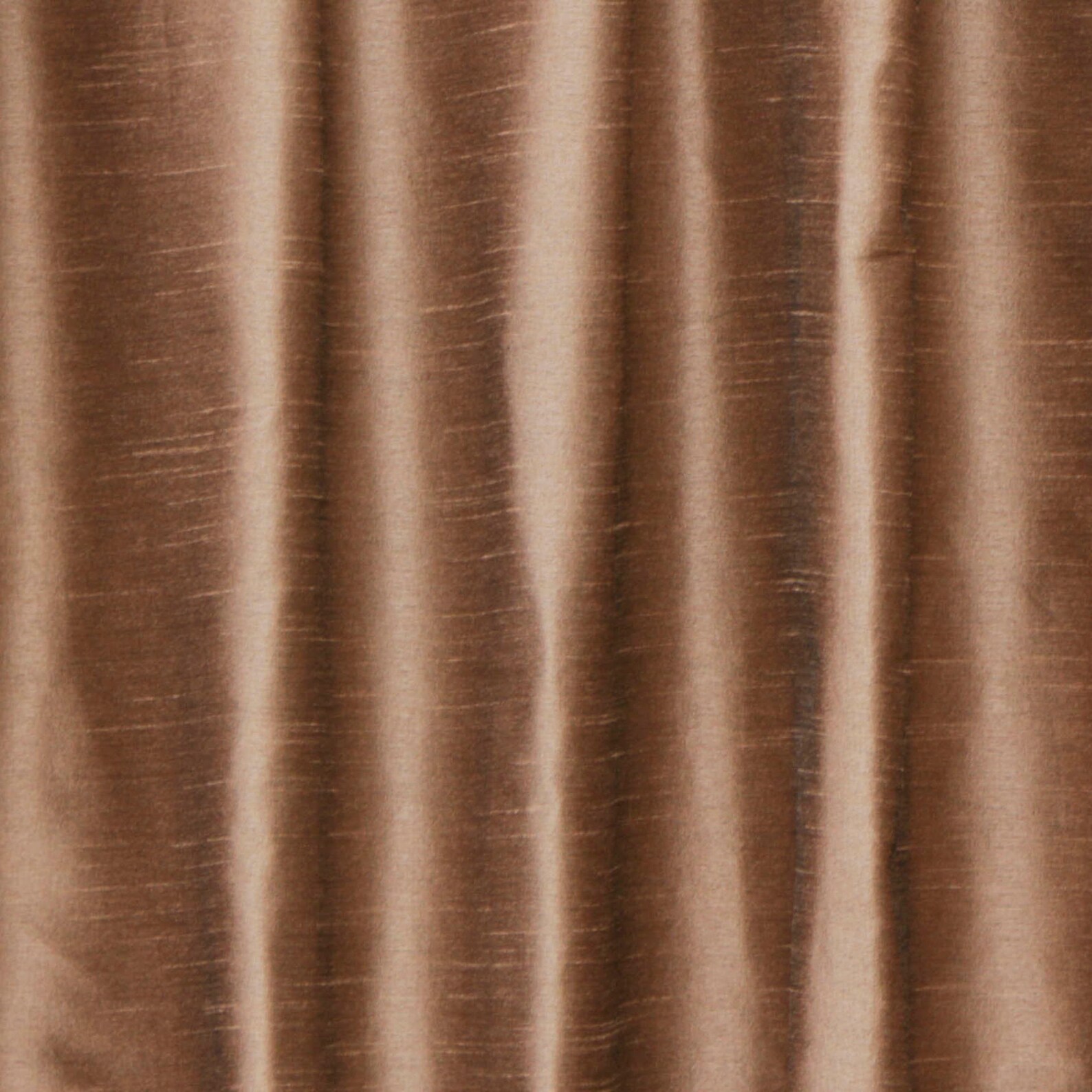 Copper Art Silk Curtain Panels, Faux Silk Curtains (rod Pocket, Grommet ...