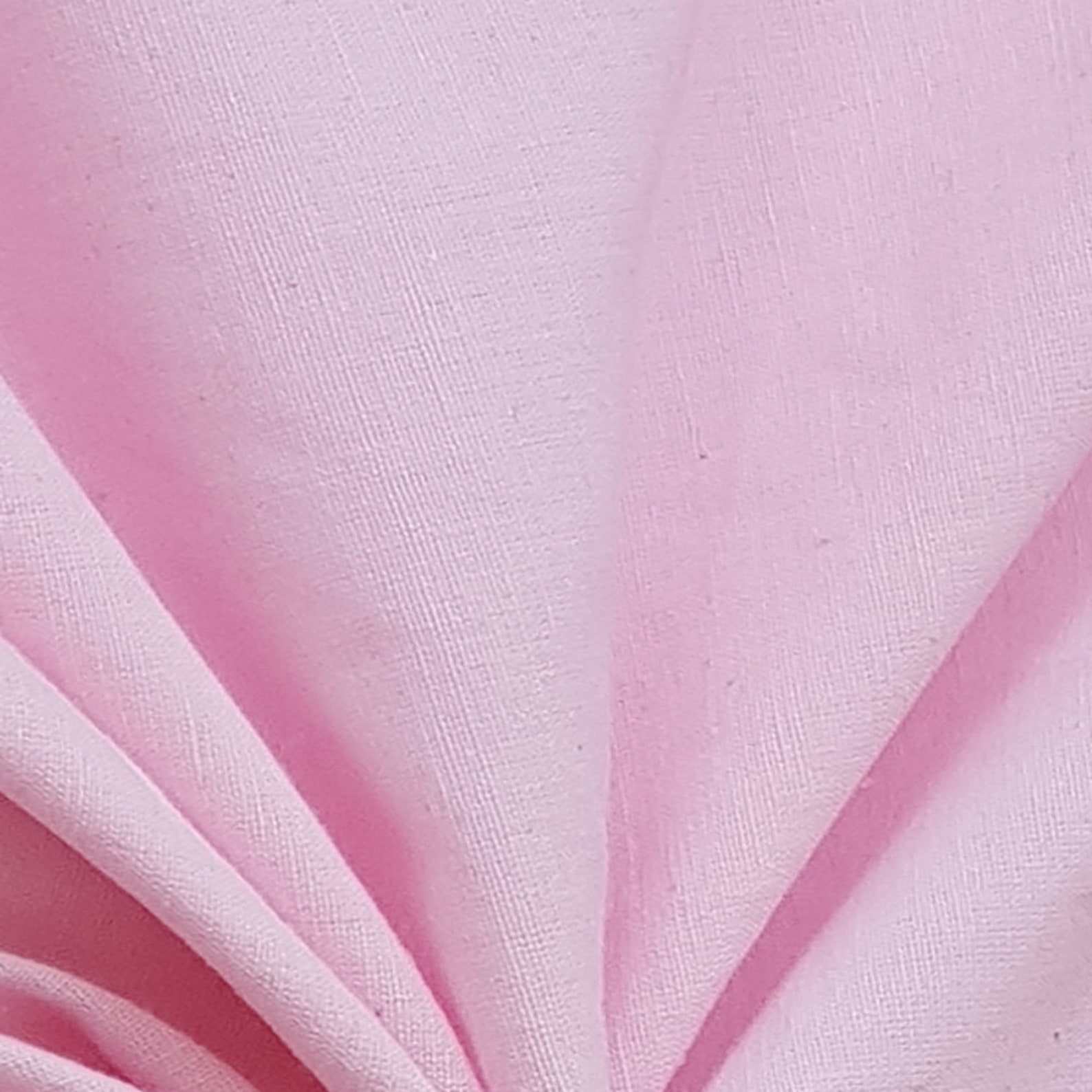 Soft Pink Cotton Linen Fabric by the Yard Decorative Linen - Etsy