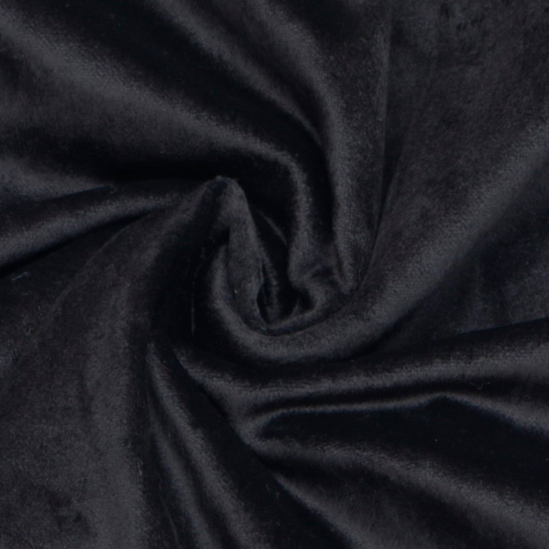 Terciopelo de algodón negro cortado a medida terciopelo de 54 - Etsy España