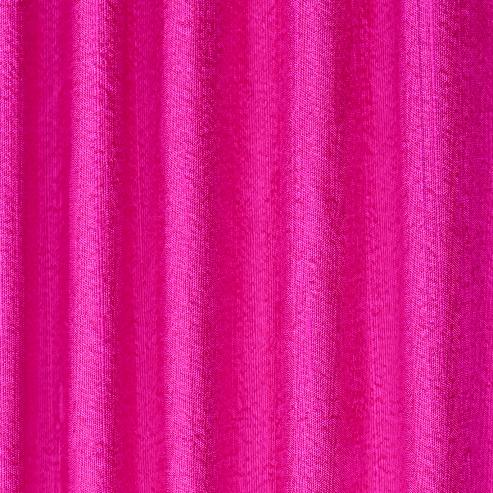 Fuchsia Pink Silk Dupioni Curtain Panels rod Pocket Grommet - Etsy