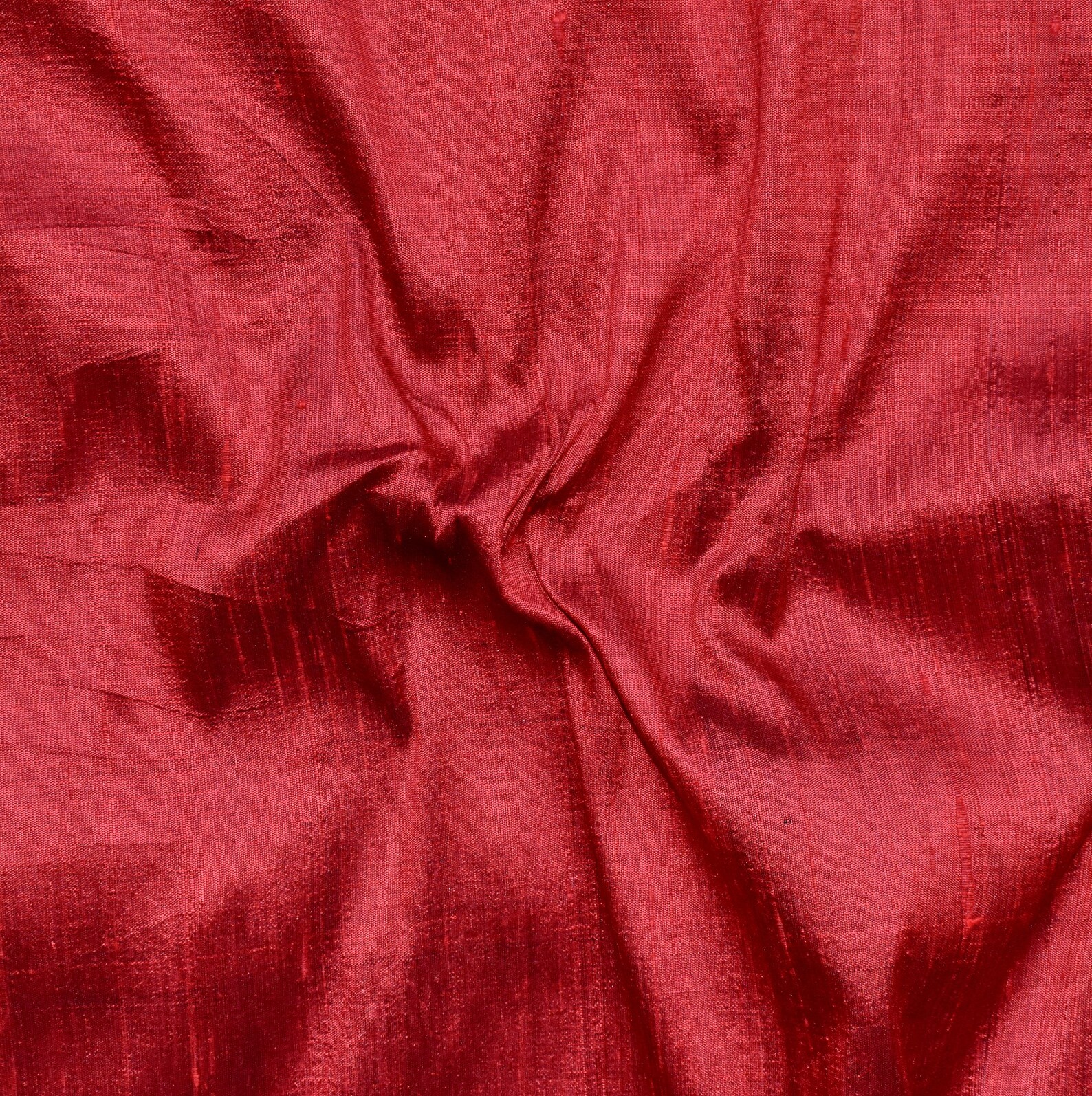 Deep Red 100% Pure Silk Dupioni Curtain Panels rod Pocket - Etsy
