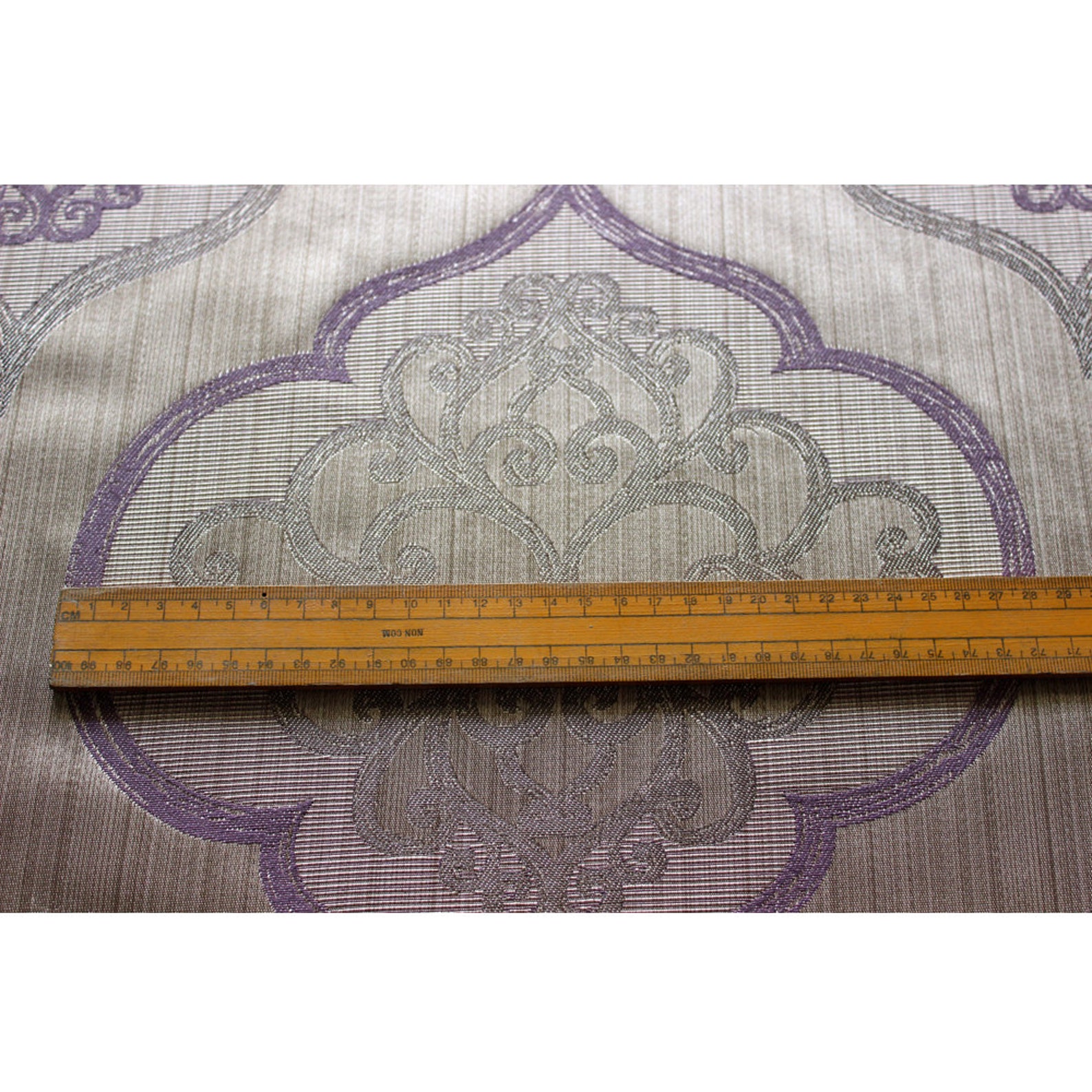 Geometric Lavender Damask Curtain Fabric Upholstery Fabric - Etsy